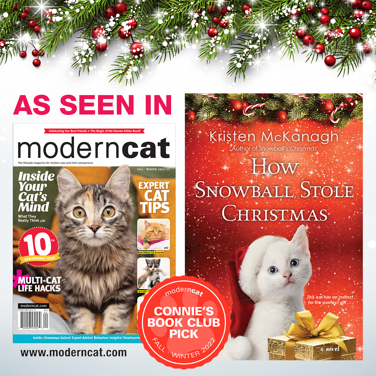 Modern Cat Magazine Book Club Pick 2022! – Author Kristen McKanagh